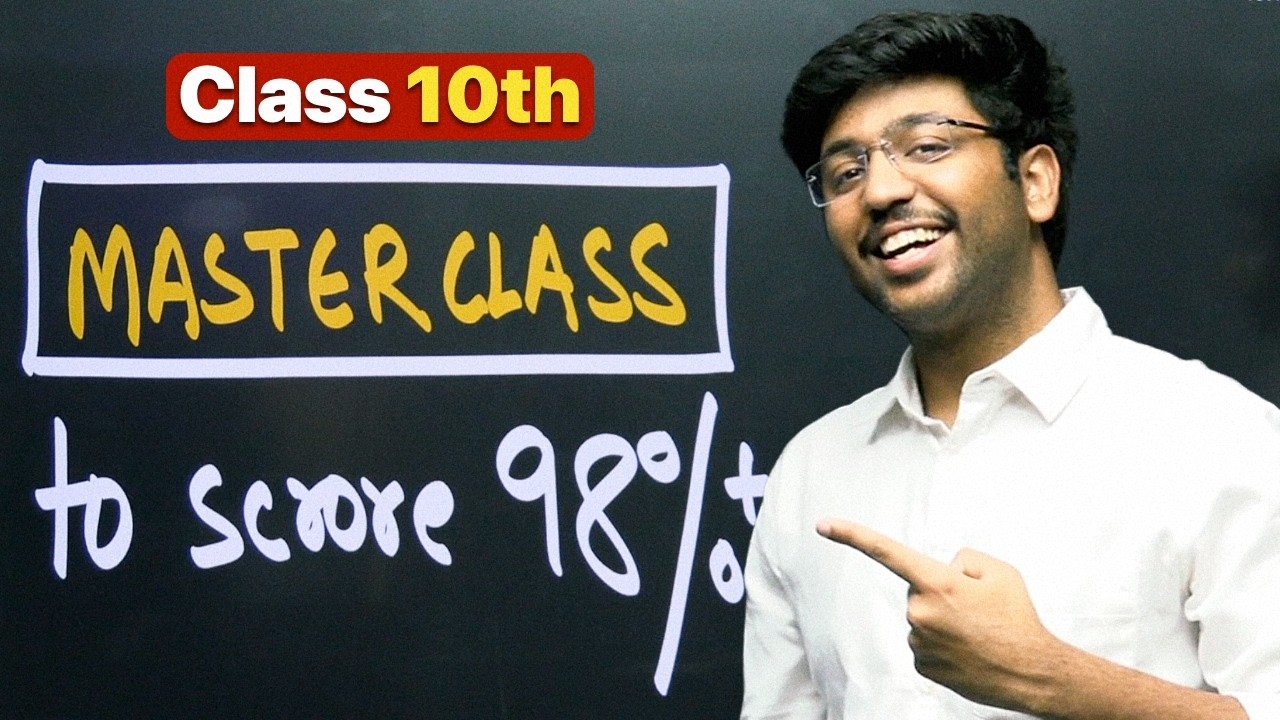 Masterclass on How to Score 98% in Class 10th 🔥 | Shobhit Nirwan