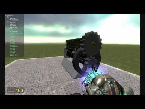 Steam Community :: Video :: (GMod) 4-Stroke Hydraulic Inline 6 Engine