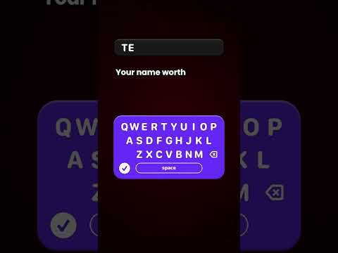 What is my name worth? #audio #filter #name #TeVespera