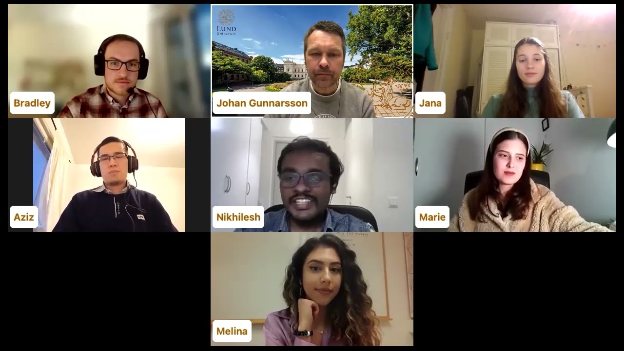 December 12th Recorded Webinar: Science Q&A with Current Students