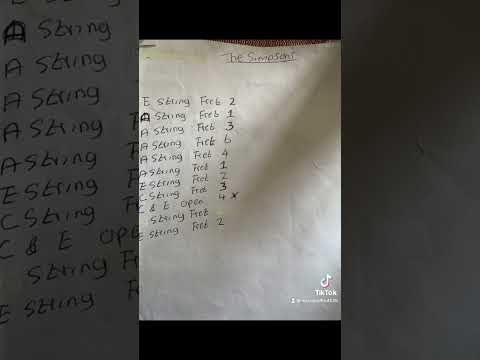 Ukulele chords for a tv series