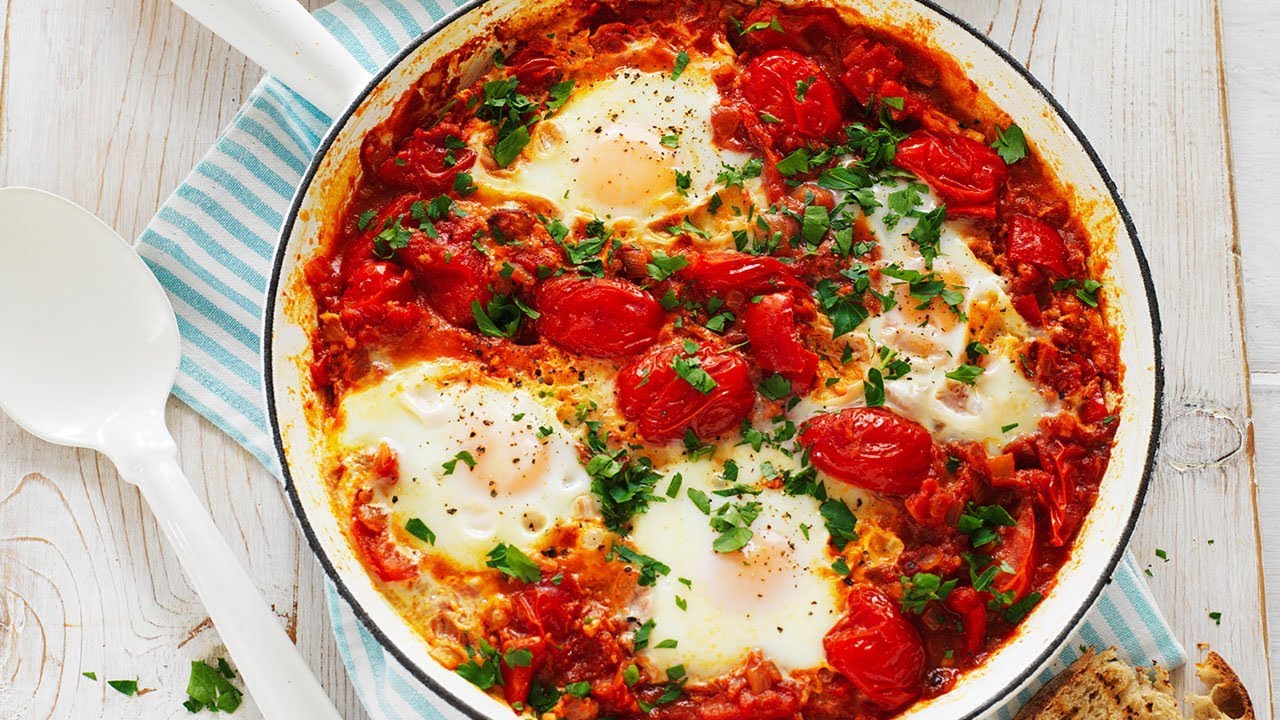 Shakshouka Recipe | myfoodbook | How to make Shakshouka
