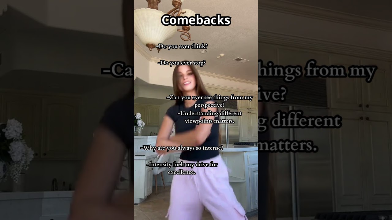 Best Comebacks😸 #best #comeback #viral #fyp #dance #funny