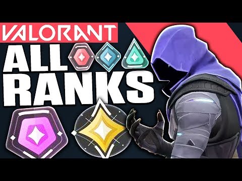 Valorant - ALL RANKS & Ranking System Explained !!