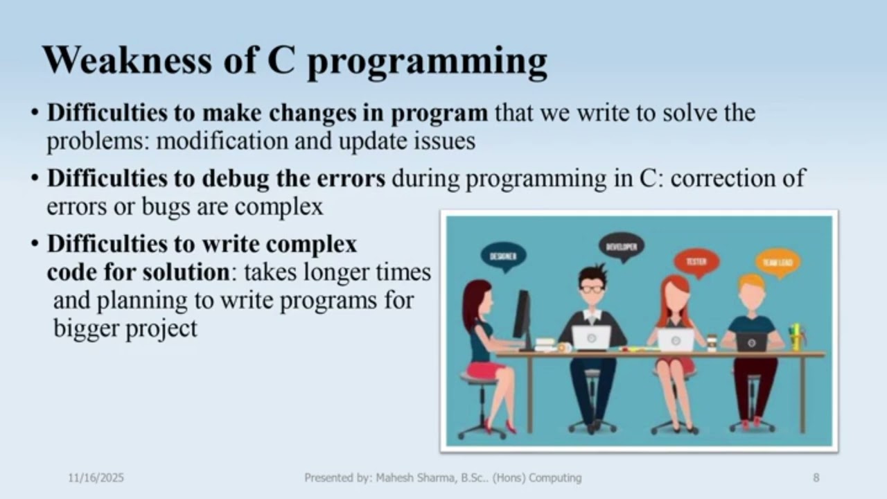 Structure of C Programming PPT Presentation Seminar Free Download 