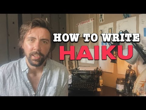 How To Write A Haiku!