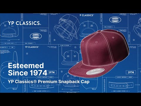 YP Classics® Premium Snapback Cap | Esteemed Since 1974
