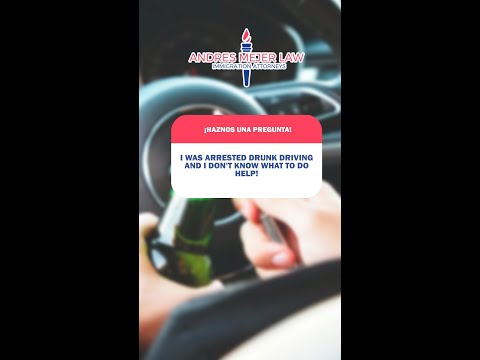 Were you arrested for drunk driving and don't know what to do? - YOU MUST watch this video!