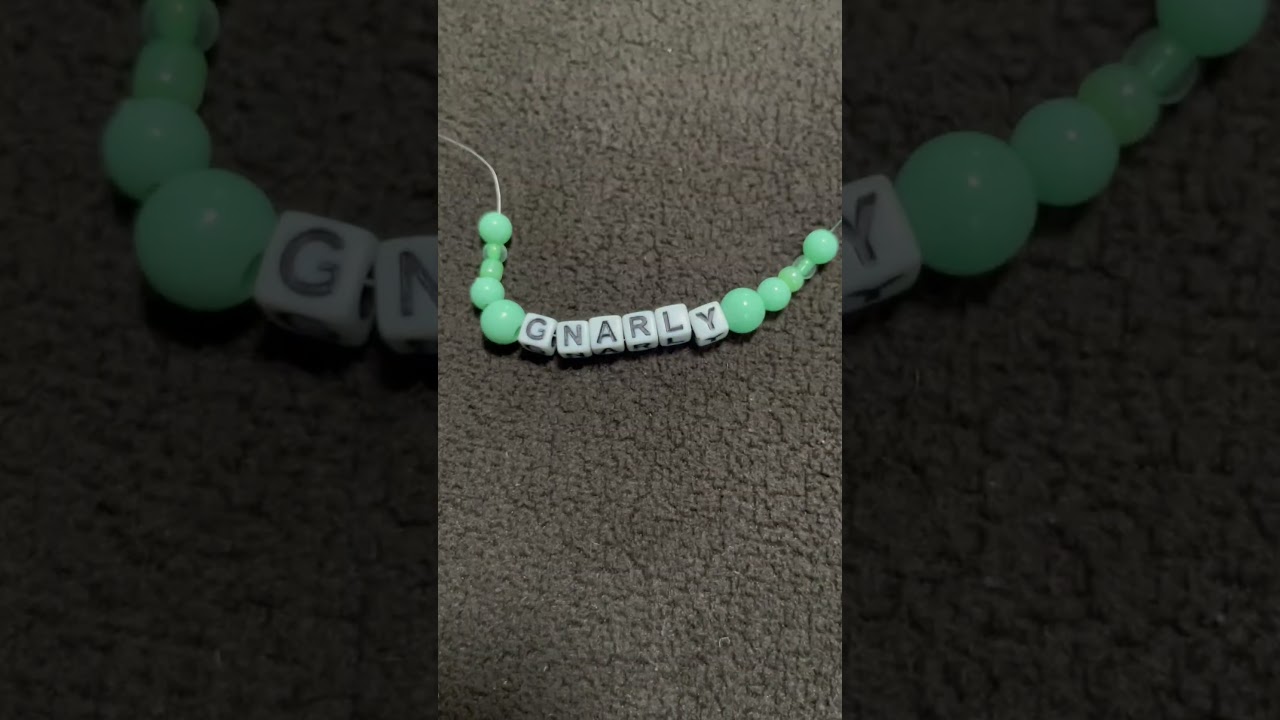Gnarly bracelet#gnarly#katseye#fyp