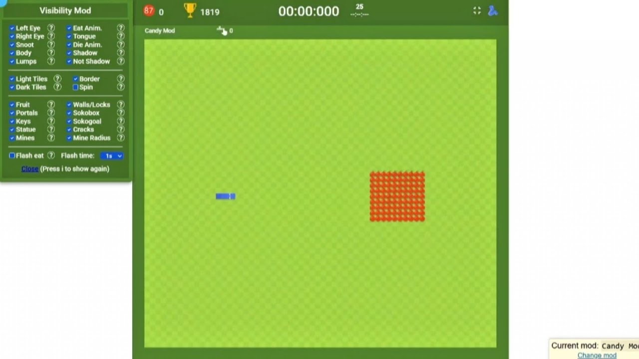 Google snake game biggest map