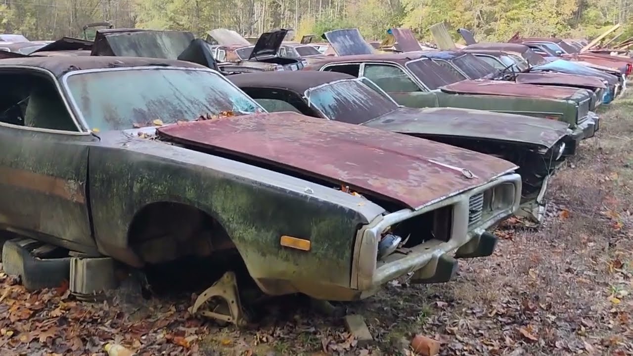 Huge Alabama Junkyard Is Loaded With Mopars, Chargers and Road Runners ...