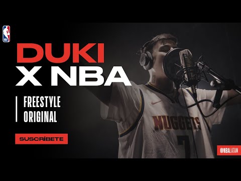 Duki la rompió en un freestyle para la NBA - Data eNe