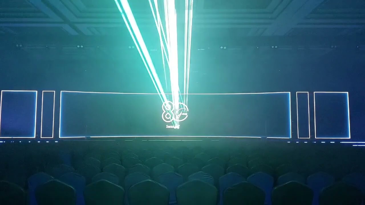 Timecode Laser & Video Tracking Opening Show