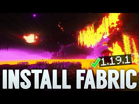 How To Install FABRIC for Minecraft 1.19.1 with Fabric Mods | Minecraft Tutorial