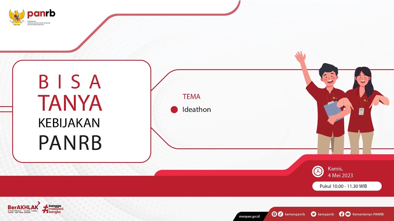 [LIVE] Bisa Tanya Kebijakan PANRB: Ideathon