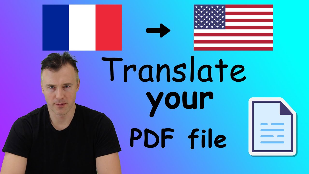 How to translate PDF to English with DocTranslator.com