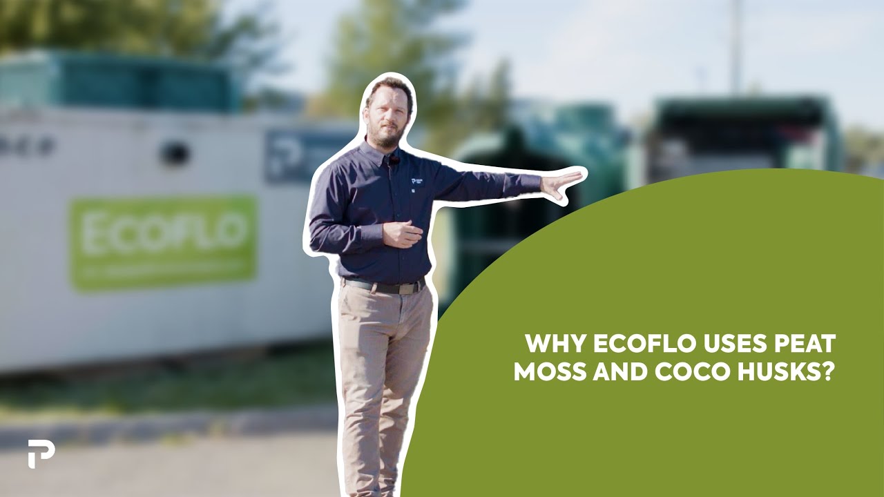 Why Ecoflo septic systems filter wastewater through peat and coco