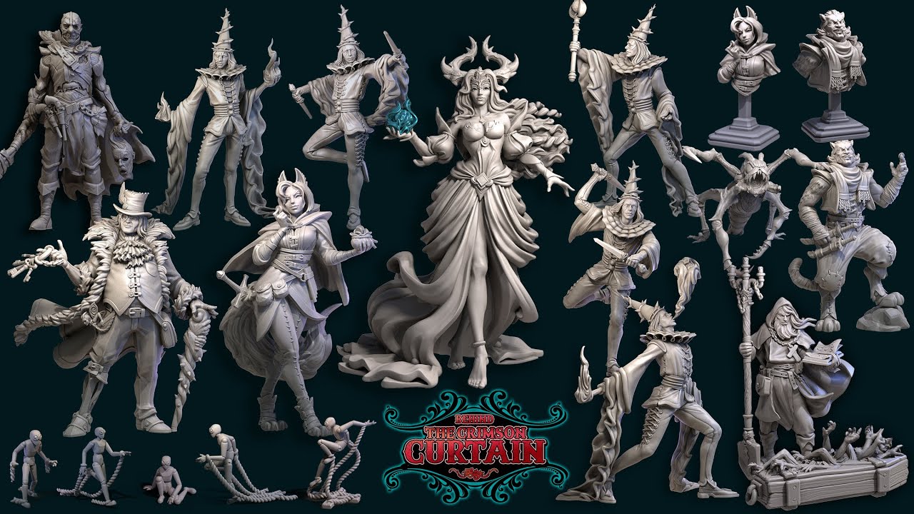 BEHIND THE CRIMSON CURTAIN - March 2023 release