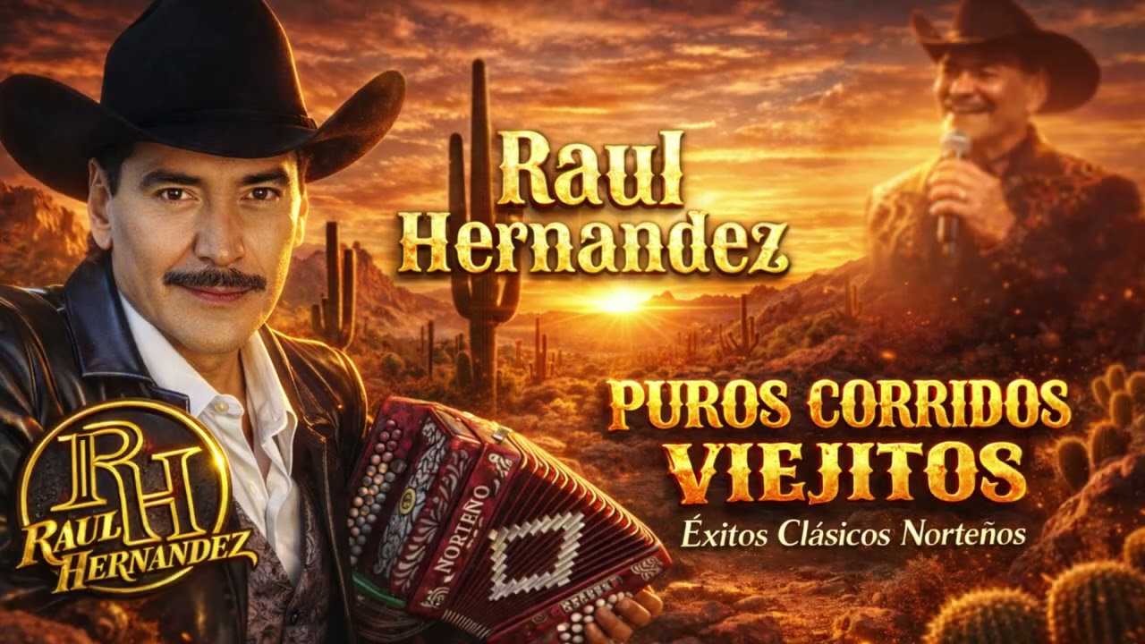 40 Corridos LEGENDARIOS de Raúl Hernández 🎶 Mix Norteño Clásico Inolvidable 💯