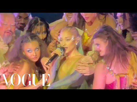 Ariana Grande Performs at Met Gala 2024