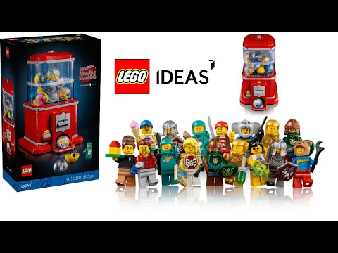 Review!LEGO IDEAS 21358 Minifigure Vending Machine