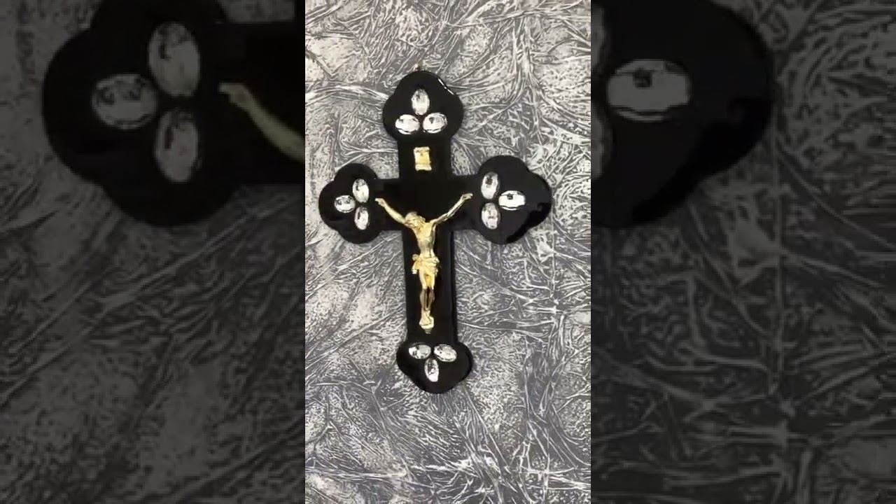 CoronArte cruz oval oro