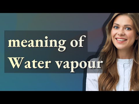 Water vapour | meaning of Water vapour