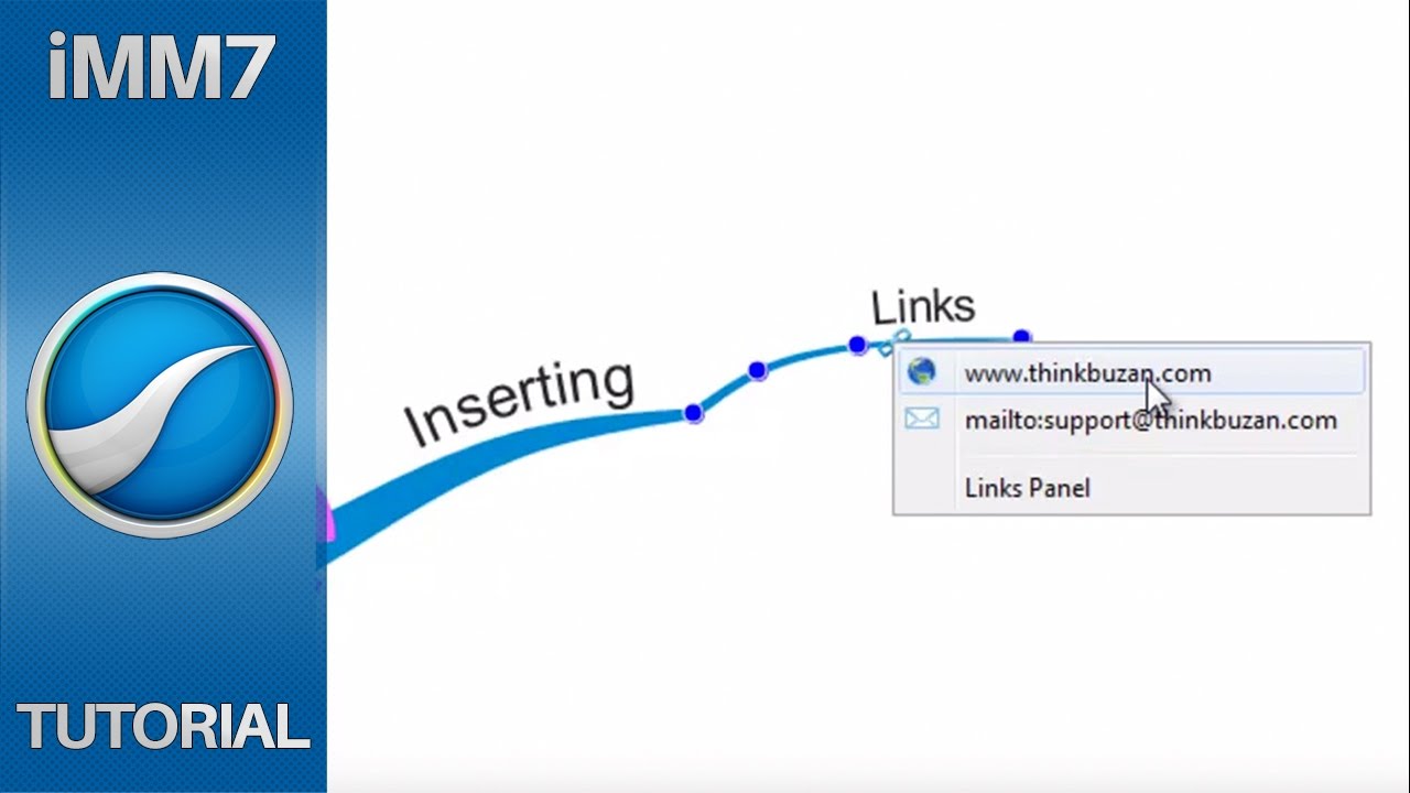 Inserting Links - iMindMap 7