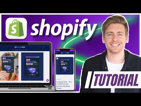 Ultimate Shopify Tutorial for Selling Digital Products (2025)