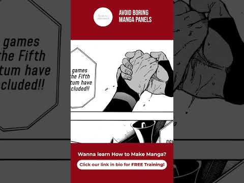 How To Avoid Boring Manga Panels