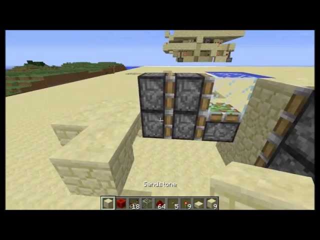 Minecraft - 2x2 Hipster Flush Seamless Trapdoor Minecraft Map