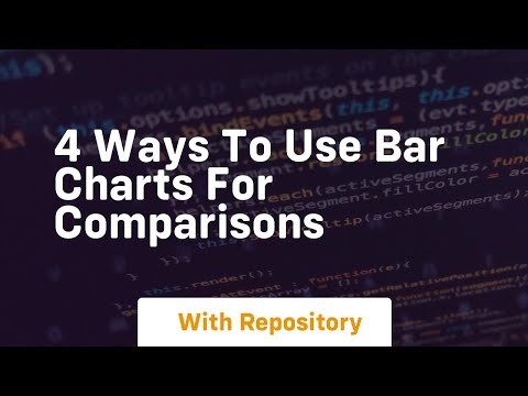 4 ways to use bar charts for comparisons