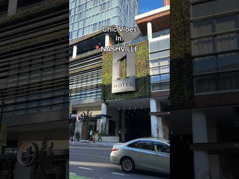 Best hotel in Nashville #hotelreview #staycation #hotelstyle #boutiquehotel #hotelsandresorts