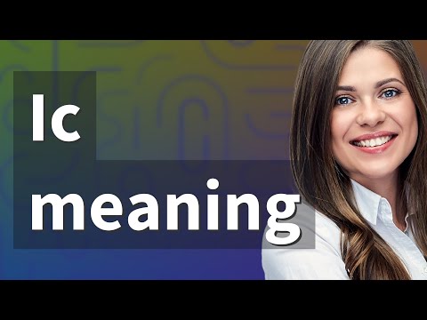 Ic | meaning of Ic