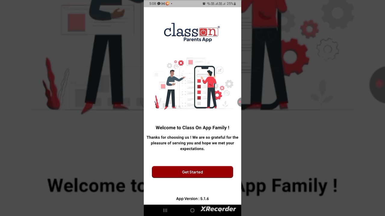 Settings, Apps, Parents App, Storage, clear cache  & clear Data, OK