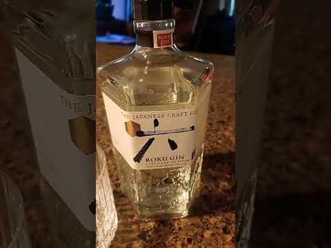ROKU Japanese Craft Gin. World's Best Gin #shorts
