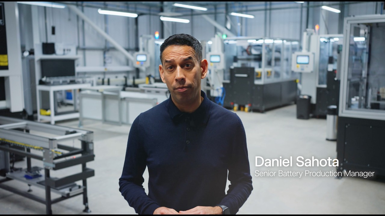 Vertical Aerospace Battery Production Line