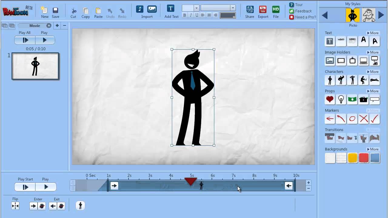 Powtoon Mini Tutorial 03