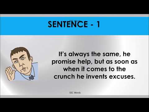 COMES TO THE CRUNCH Idiom 1028 # Meaning and five sentences # SSC Words