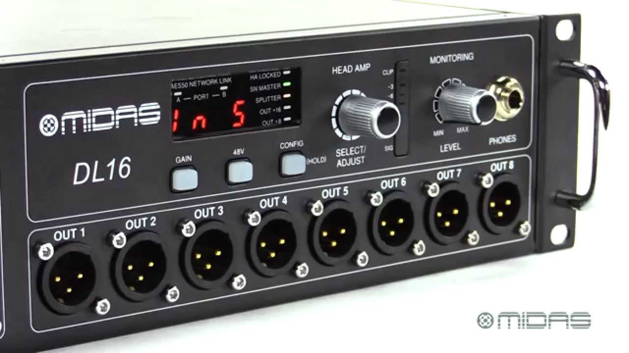 Midas DL16 стейдж бокс купить в Москве в интернет-магазине Kombik