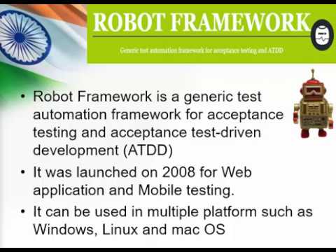 Top 3 Open Source Automation Tools/Framework in 2018 !! (Number 3 - Robot Framework)