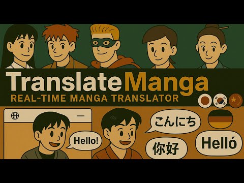Translate Manga on PC Instantly with Our Powerful Manga Translator Extension #manga