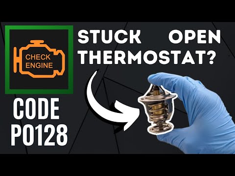 Is it OK to drive with a "STUCK OPEN" thermostat (code P0128)? (Thermostat 101 - Part 4)
