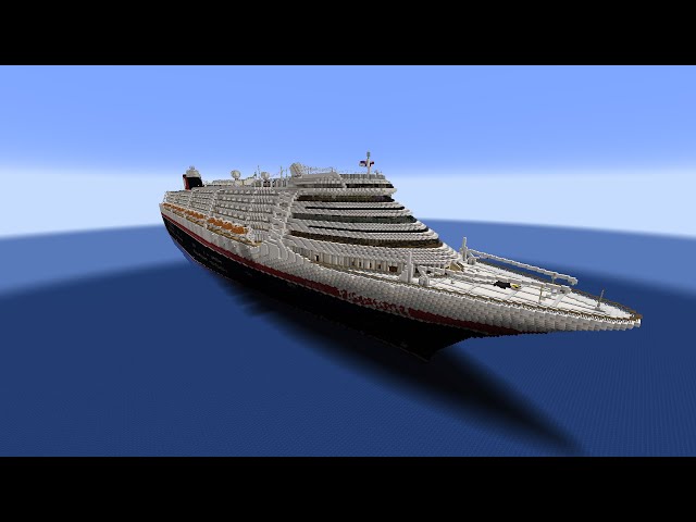 RMS Poseidon (2006) Minecraft Map