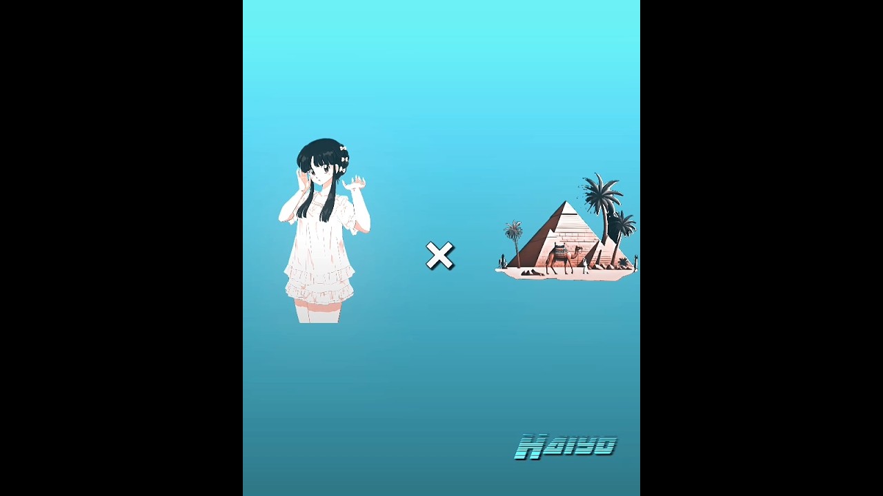 Akane x Egypt Trend [Ranma 1/2] [ Anime trend edit]