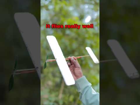 Simple Rubber band Plane ✈️