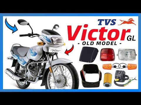 SPARE PARTS PRICES & BUY ONLINE !! ✅ : TVS VICTOR "GL" - OLD MODEL - 💙