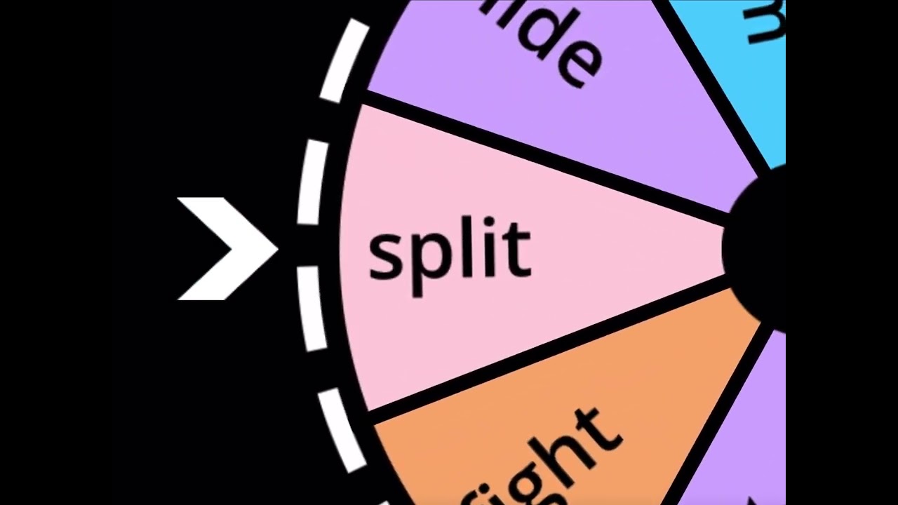 Irregular Verbs / Advanced Level / Random Wheel