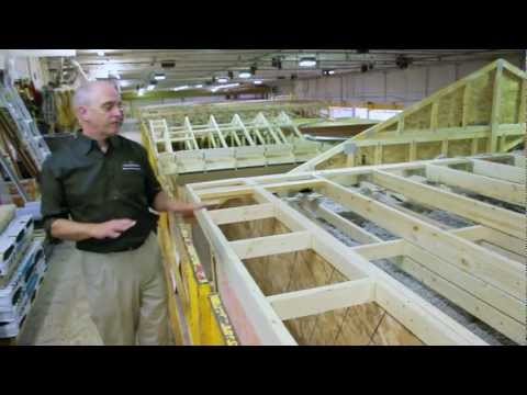 Guildcrest Factory Tour - Catwalk: Insulation, Sheathing and Shingles