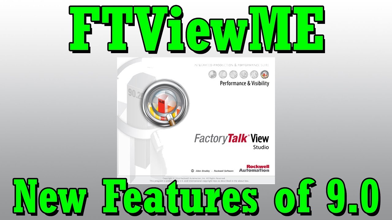 FactoryTalk View Machine Edition 9.0 New Features